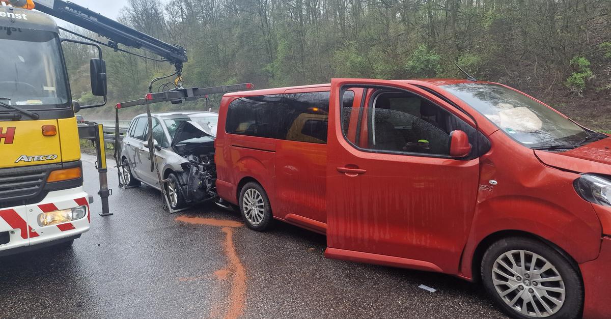 Unfall auf der A45 sorgt für Stau bei Wetzlar